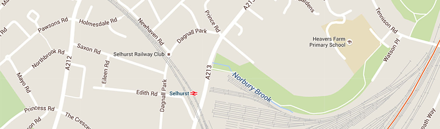 close map HF – Heavers Farm Primary School