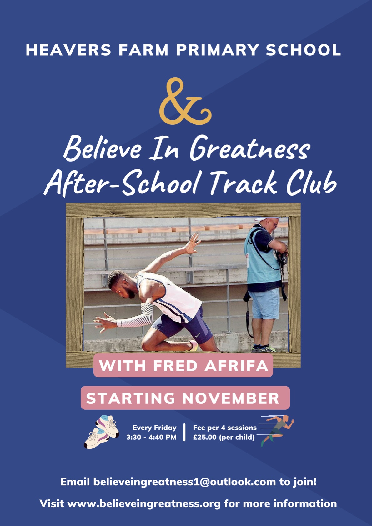 Athletics Club – Heavers Farm Primary School