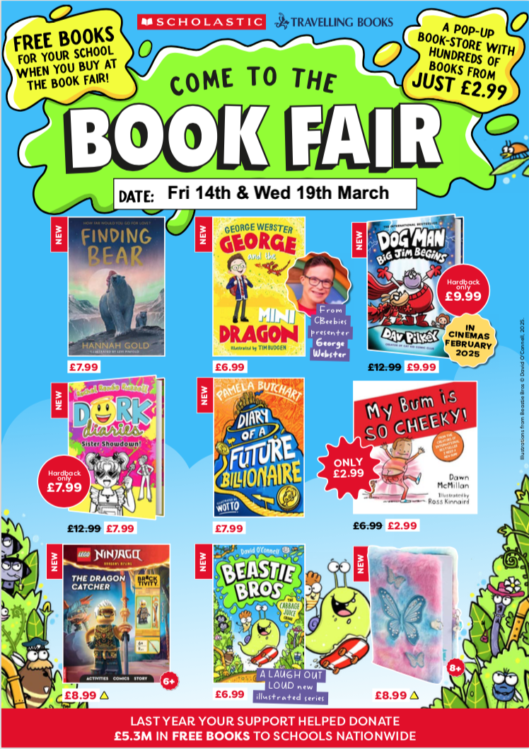 Heavers Farm Book Fair! – Heavers Farm Primary School